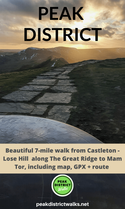 Mam Tor Great Ridge Walk - Ultra Light Hike
